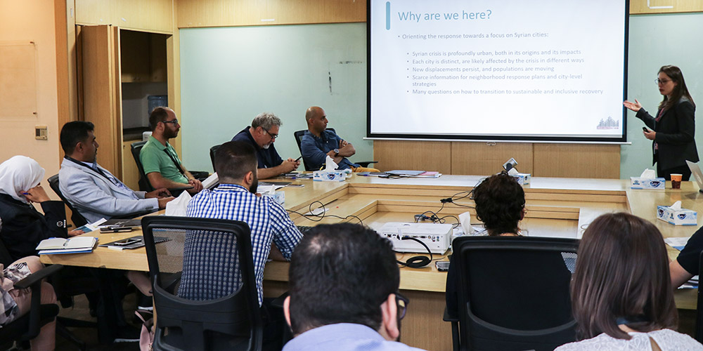 Building Capacity for Urban Profiling in Cities in Conflict: UrbAN ...