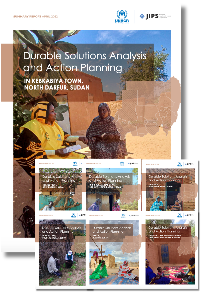 Durable Solutions Analysis and Action Planning (CERF Sudan, UNHCR, JIPS 2022) - JIPS - Joint IDP ...