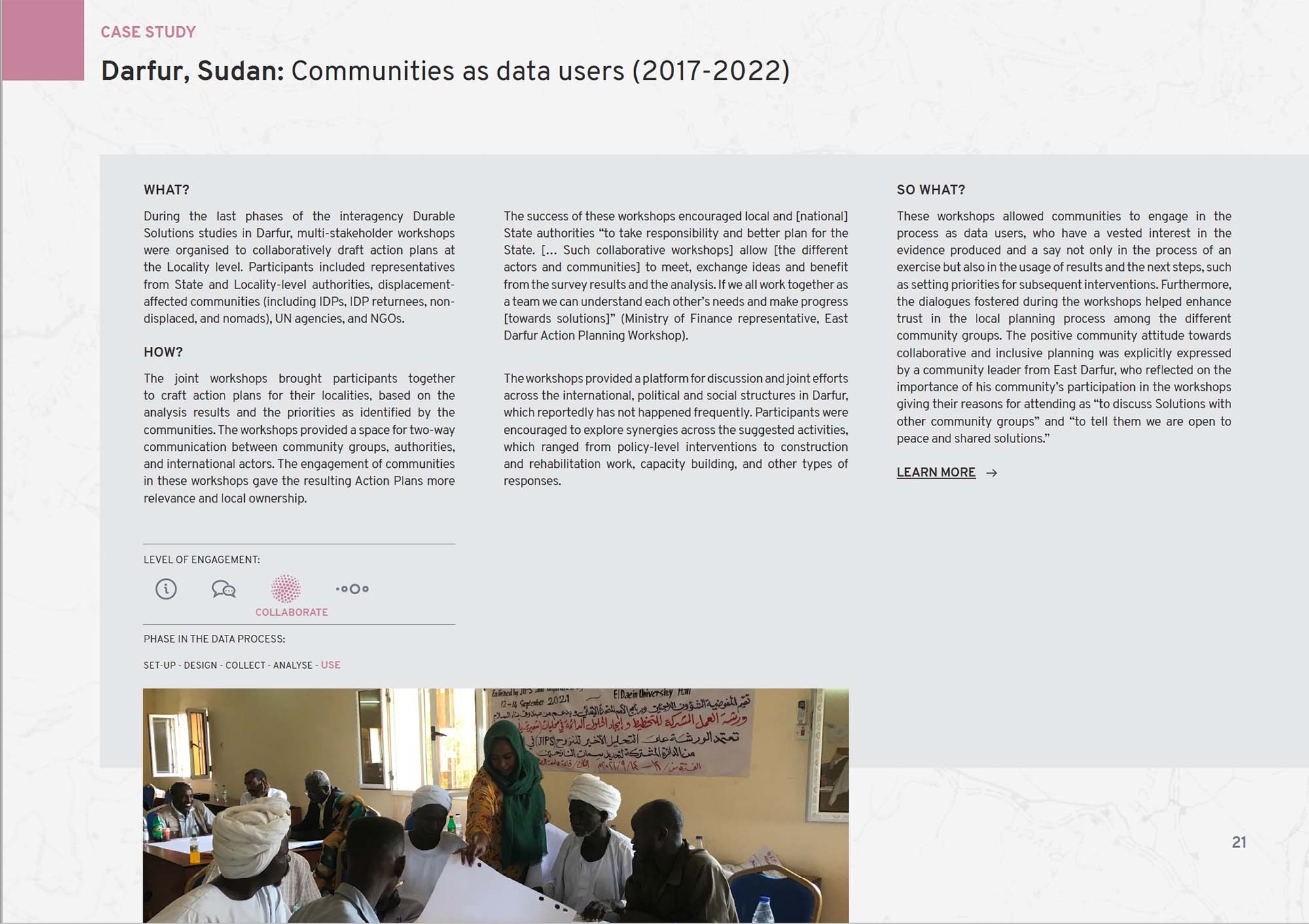 Community Engagement in Data Processes in Displacement Contexts (JIPS ...