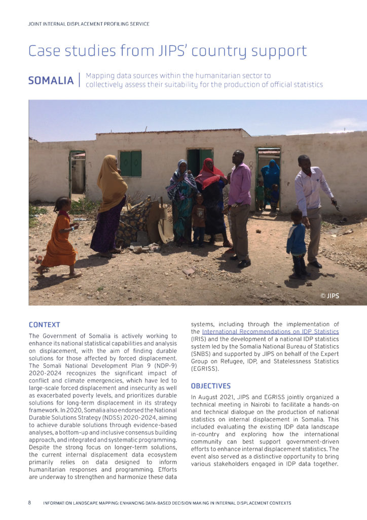 Information Landscape Mapping: A Technical Brief Based on JIPS’ Country ...